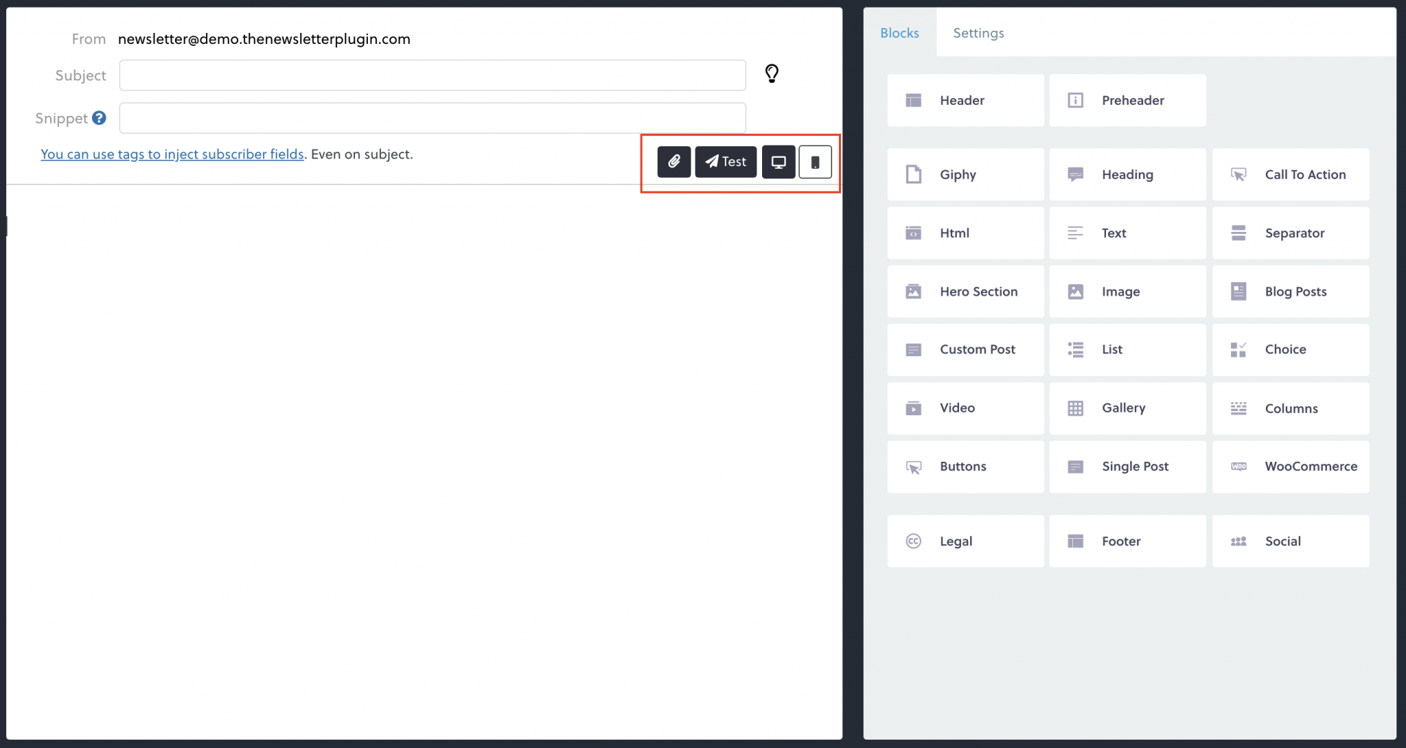 Compose and send - TNP