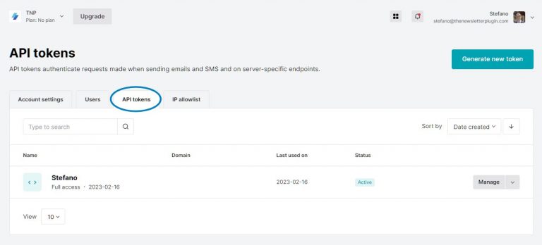 MailerSend Addon - TNP