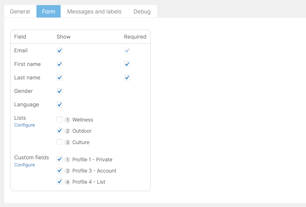The Subscriber Profile Page - TNP
