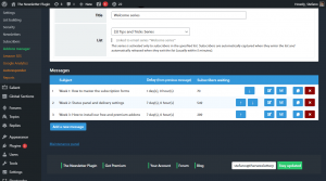 Autoresponder - The Newsletter Plugin